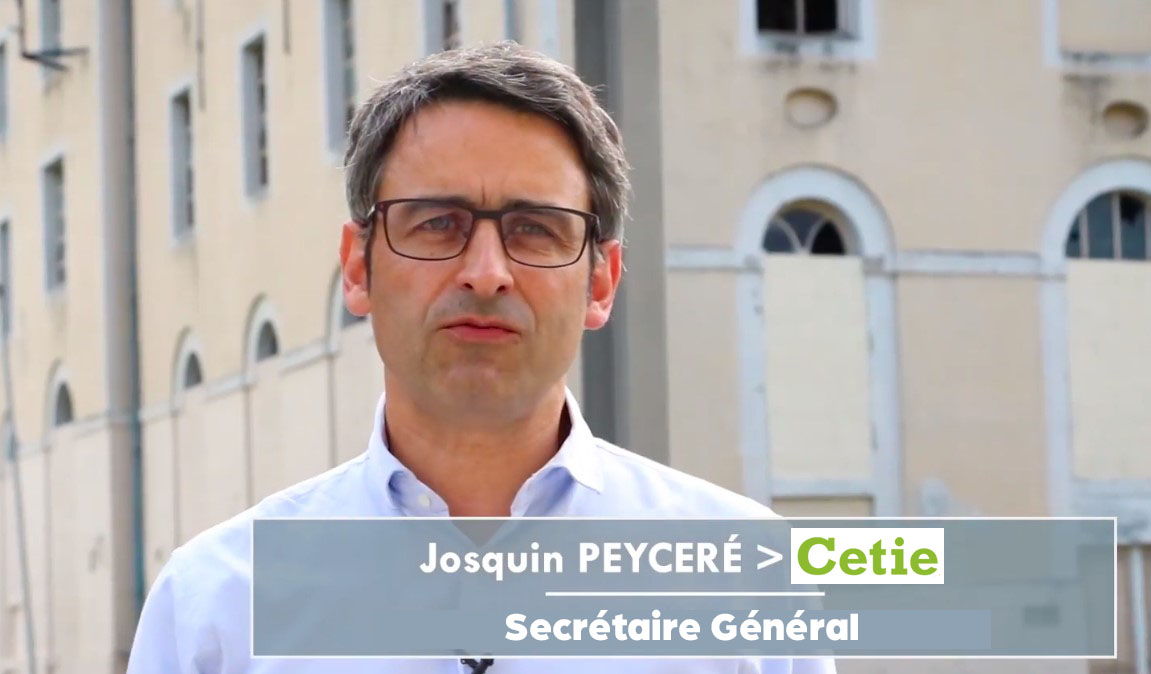 Interview with Josquin Peyceré, General Secretary CETIE - Sarom